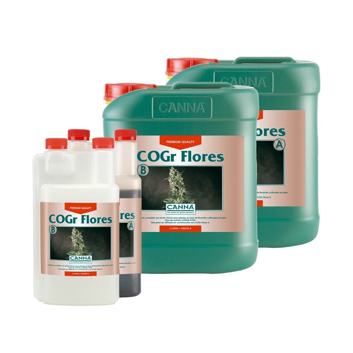 Canna COGr Flores A&B 2x 1L, 2x 5L oder 2x 10L | growxpert.de