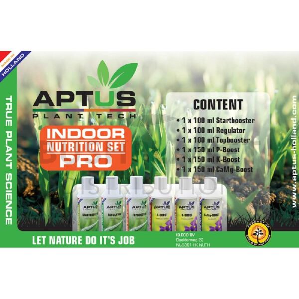 Aptus Indoor Set Pro, 6x 150ml | Dünger | growxpert.de